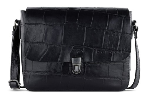 bugatti Shoulderbag Schultertasche Umhängetasche Tasche Black schwarz ...