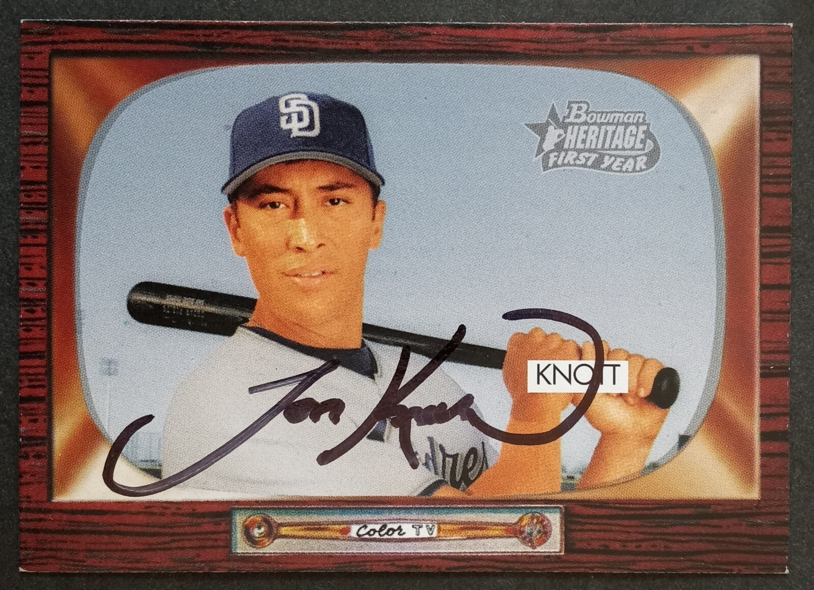 2004 Bowman ( Heritage ) SIGNED: Jon Knott, PADRES #335 | eBay