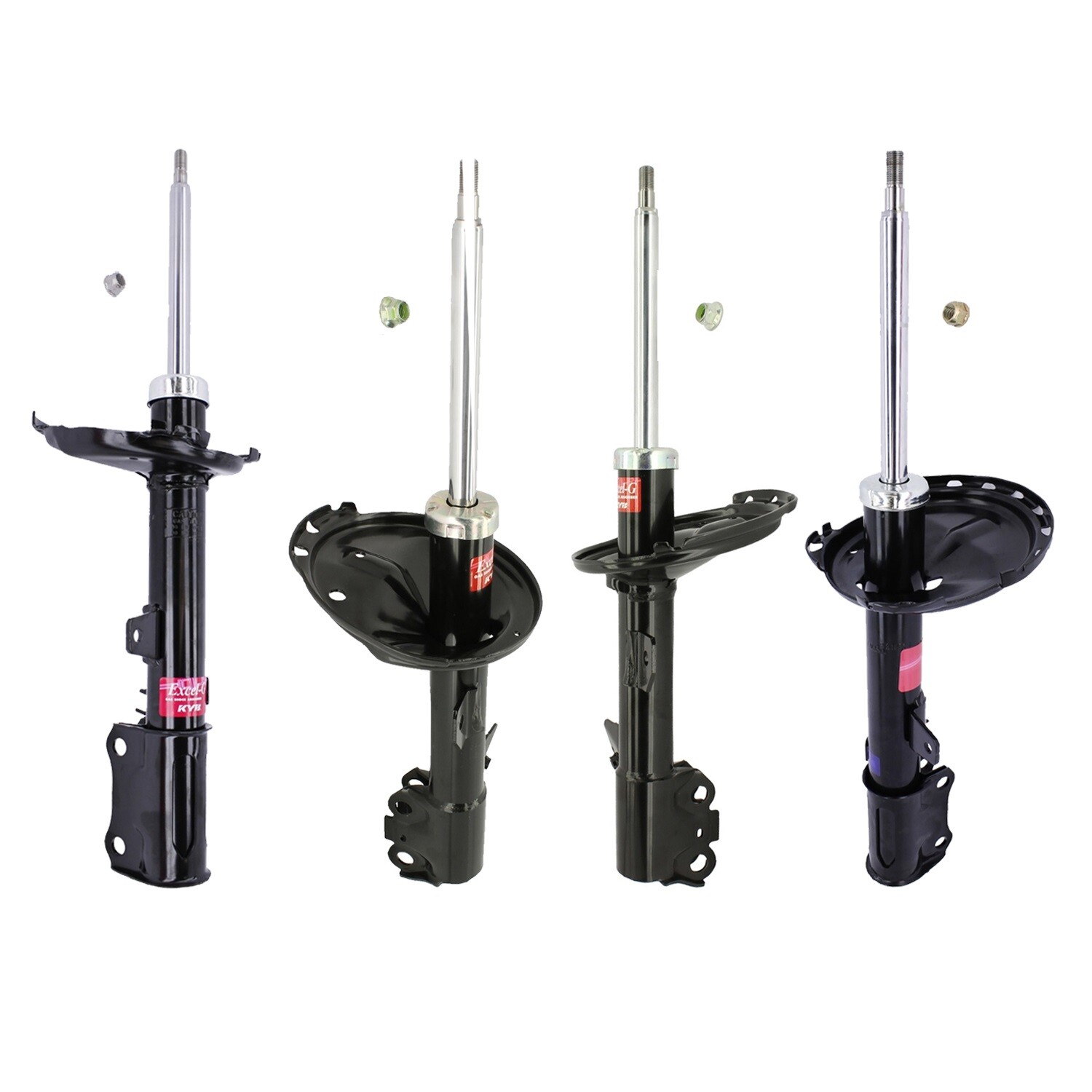KYB Excel-G Front & Rear Suspension Strut Assembly Kit For Lexus RX330 ...