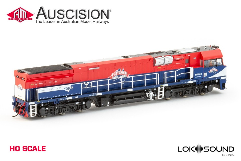 Auscision (C44-39s) FIE002 Fletcher (Pamela Gaye) - HO Scale DCC | eBay