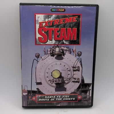 Santa Fe 3751 Route of the Chiefs DVD Pentrex Questar Extreme Steam ...