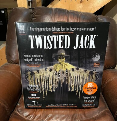 Halloween Party City Twisted Jack Halloween Animatronic Prop | eBay