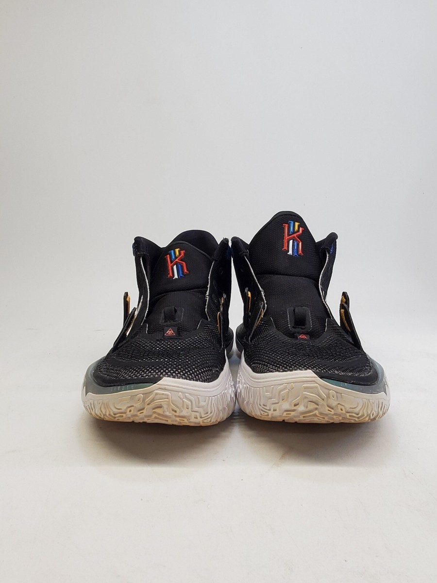 Nike Kyrie 7 Men Size 8.5 Brooklyn Nets BK Black White Off Nike Kyrie 7 Men Size 8.5 Brooklyn Nets BK Black White Off