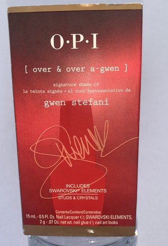 OPI Nail Lacquer Gwen Stefani Signature Shade Spring 2014 DD-G04 Red ...
