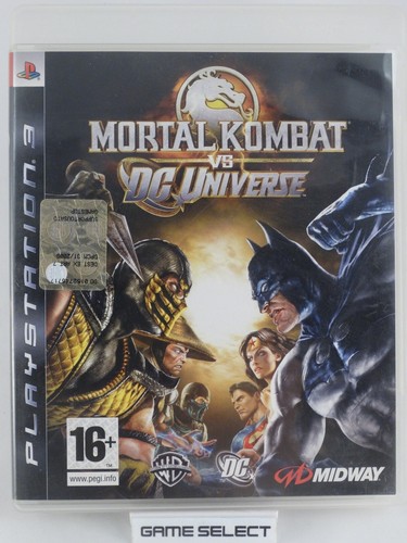 Mortal Kombat Vs Dc Universe PS3 PLAYSTATION 3 Pal - Original Complete ...