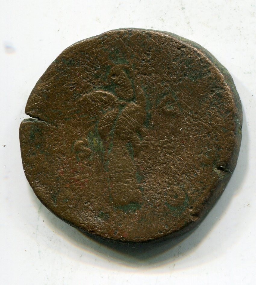 rome faustina sestertius. poor picture but better in the hand | eBay UK