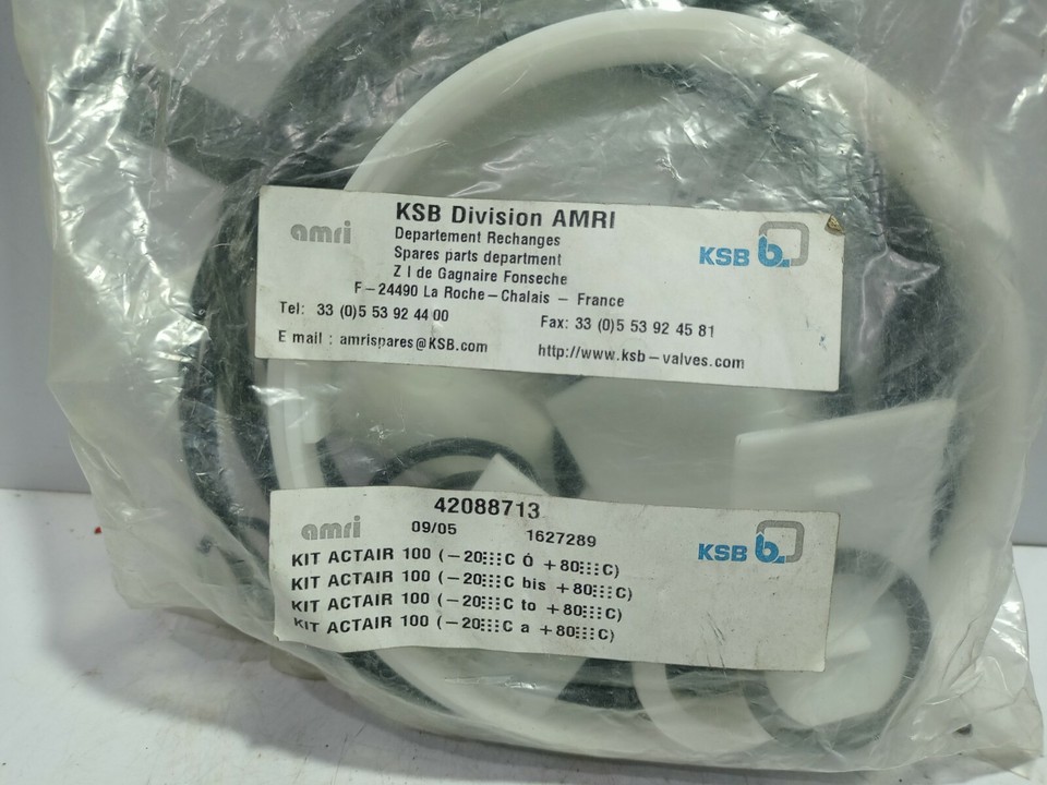 KSB Division AMRI 42088713 Kit ACTAIR100 (-20 C to +80 C) 1627289 | eBay