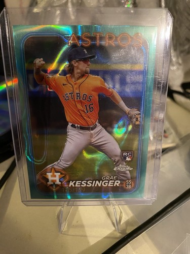 2024 Topps Chrome - Aqua Lava Refractor #193 Grae Kessinger /199 (RC ...