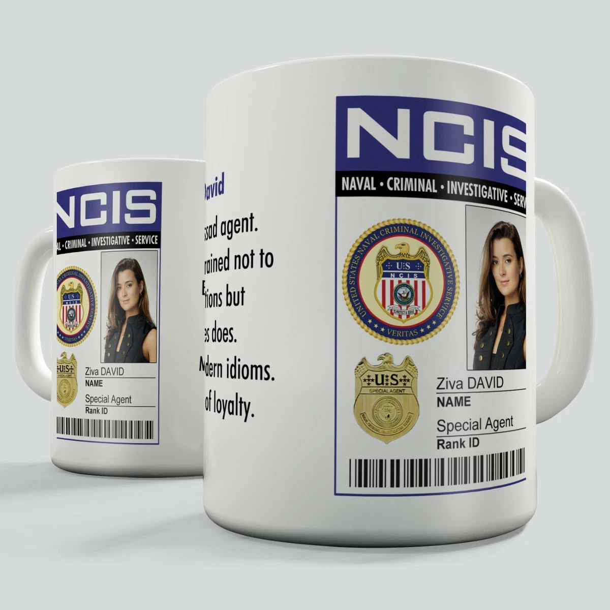 Ncis Badge Ziva
