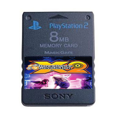 Dance Dance Revolution X2 PS2 Official Memory Card Unlocked Saves | eBay