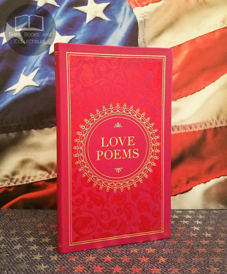 NEW Love Poems by Various Bonded Leather Softcover Collectible Pocket ...