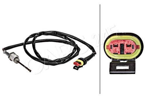 HELLA Exhaust Gas Temperature Sensor For DAF Cf 13- 1689812 | eBay