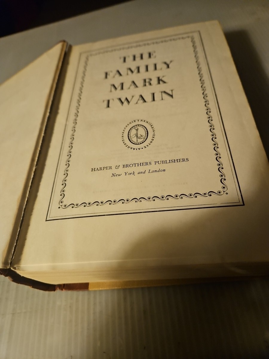 Familia Mark Twain A Lifetime With Mark Twain: Mary Lawton: