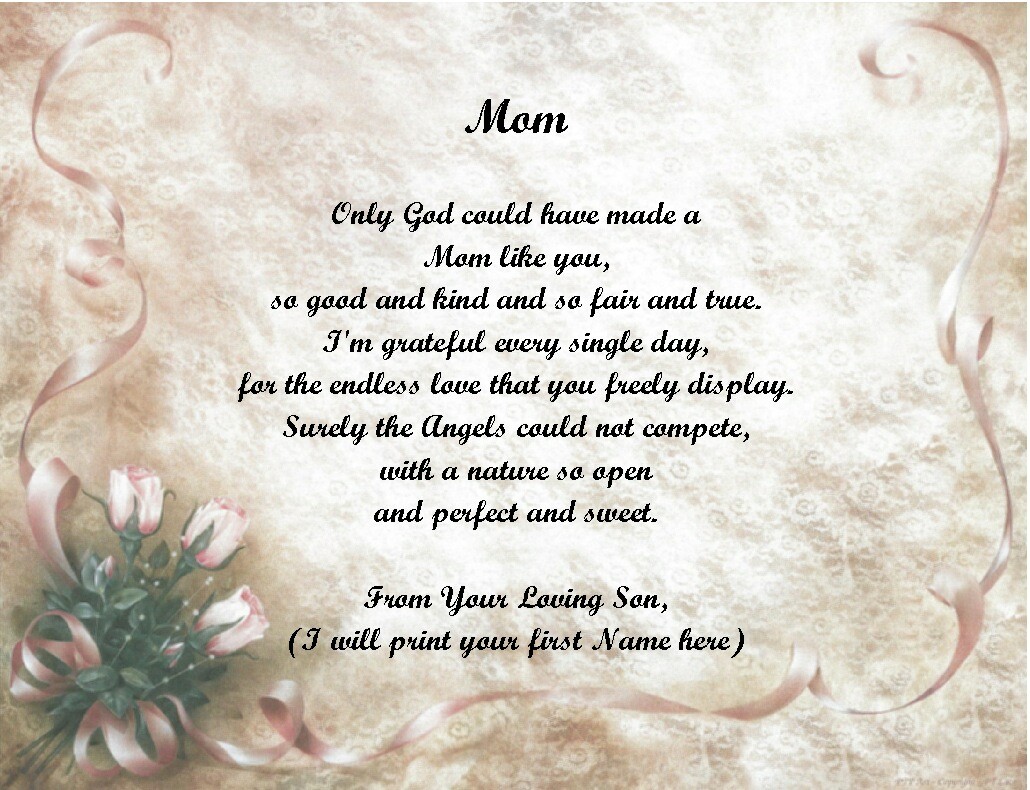 Poems About Single Mothers So Touching Mothers Day Poems