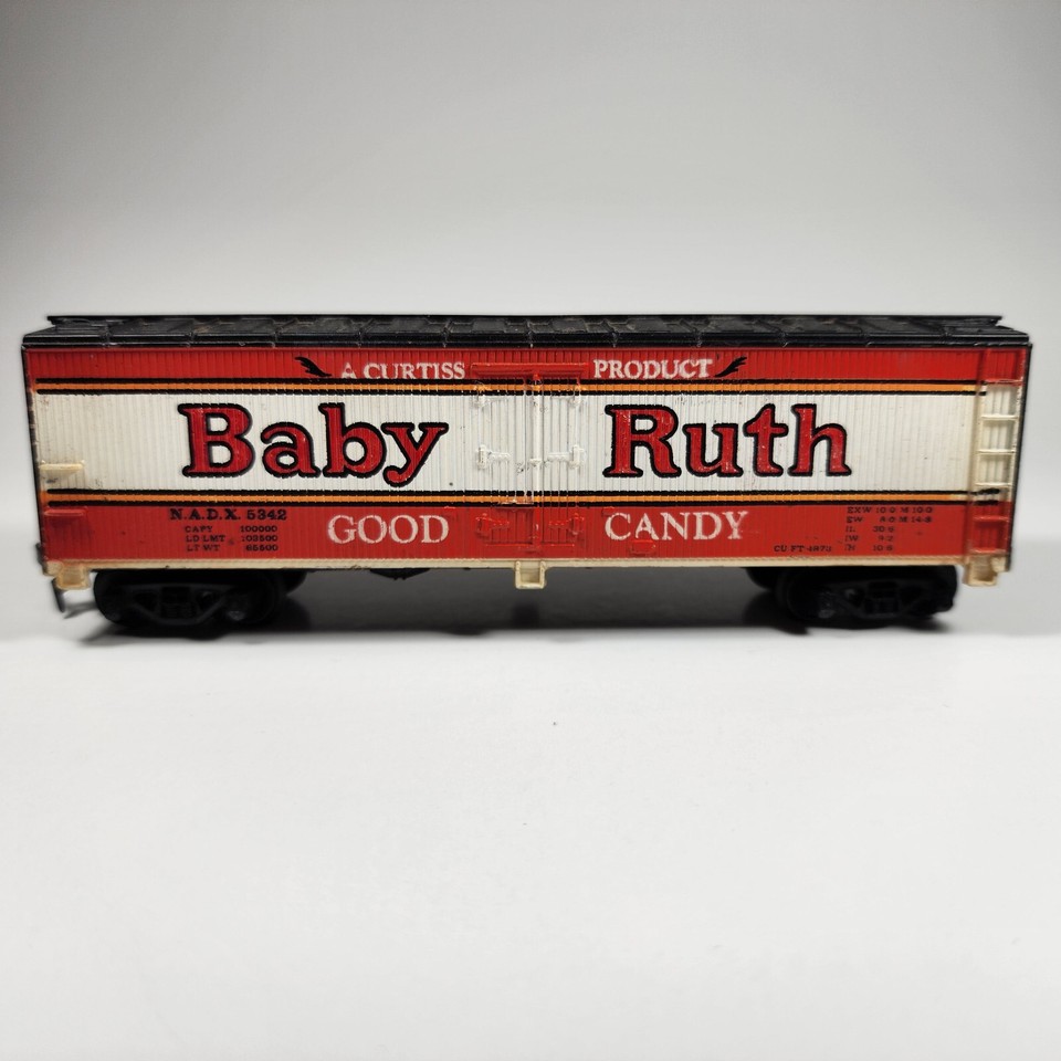 Tyco HO Scale Baby Ruth Good Candy Box Car NADX No. 5342 Model Train | eBay