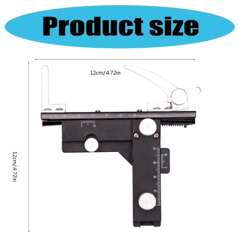 Precisions Measurement Slide Ruler Microscope Accessory Easy Use for ...