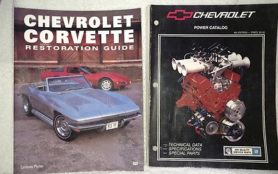 Chevrolet Corvette Restoration Guide & Chevrolet Power Catalog | eBay