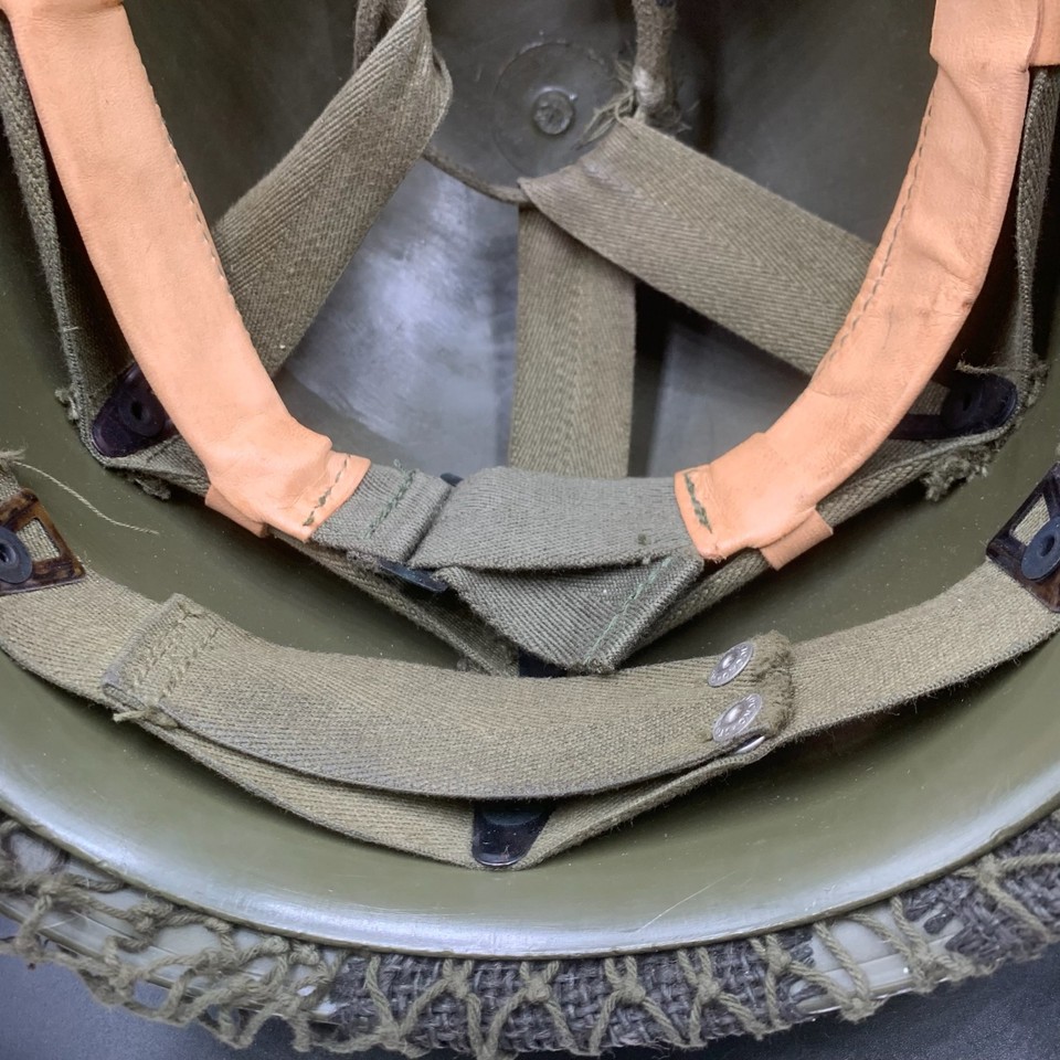 Genuine Dutch Army M53 Euroclone of WW2 US M1 Camouflaged Helmet ...