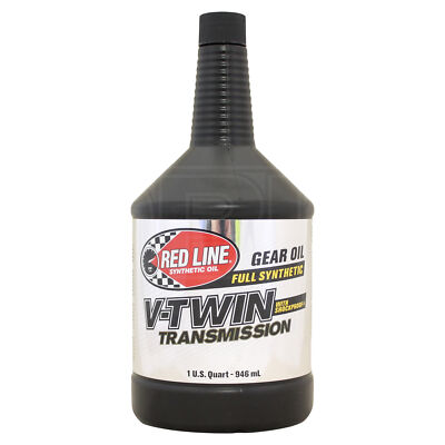 Red Line V-Twin Transmission Oil With Shockproof - 1 US Quart 0.946 ...