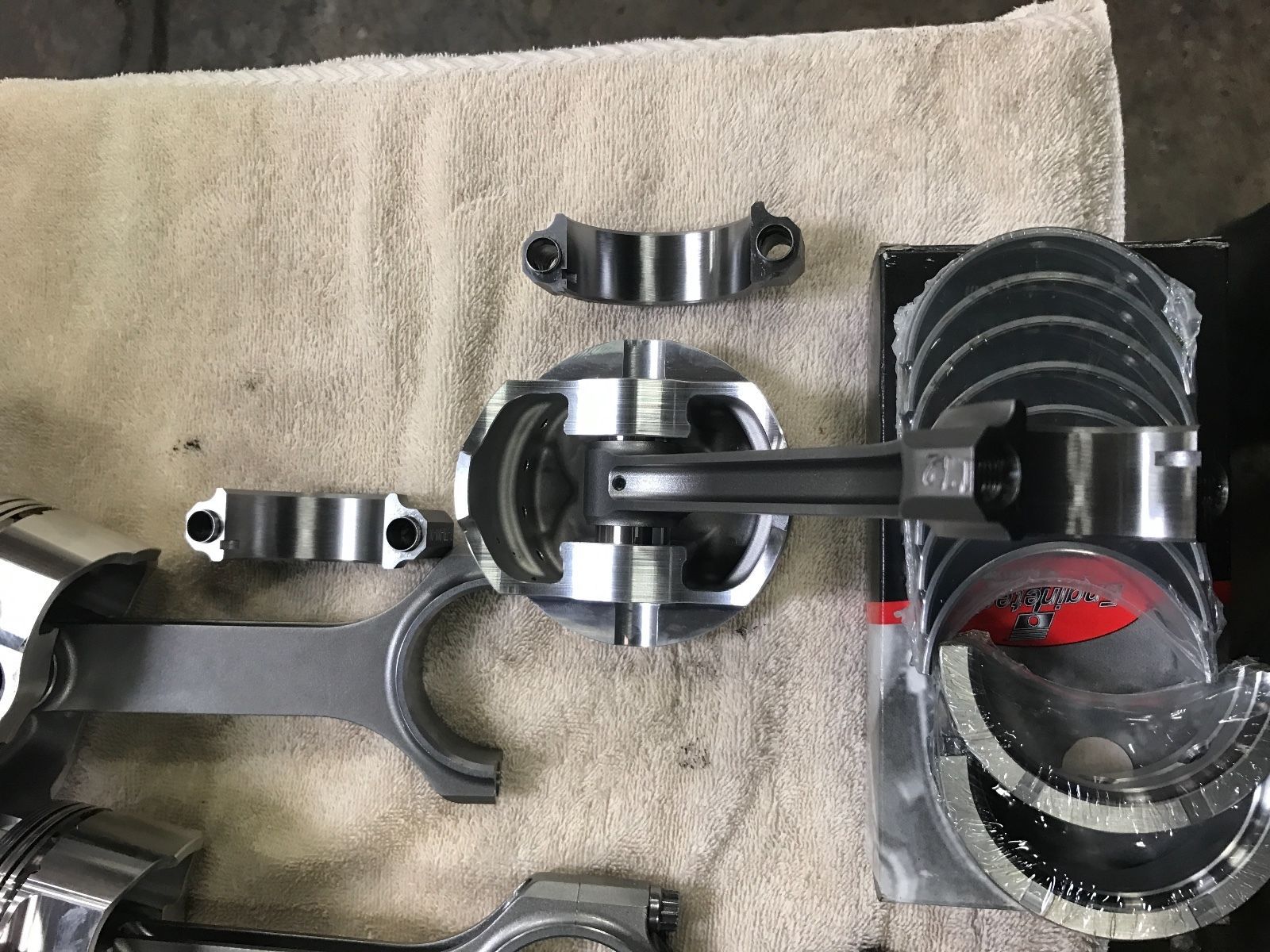 LS1 LS2 LS6 LQ9 LQ4 Stroker Kit 4.000 4340 Crank Wiseco Flat 6.0 4340 H ...