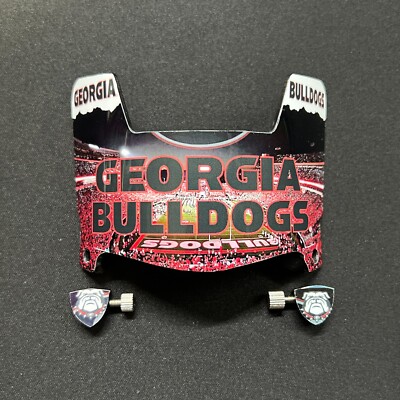 Georgia Bulldogs CUSTOM MINI Football Helmet Visor | eBay