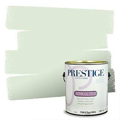 Prestige Interior Paint and Primer in One, Demure, Semi-Gloss, 1 Gallon ...