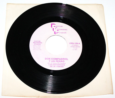 Los Artisticos de Jr Farias CRS Records San Antonio Texas 45 Jukebox ...