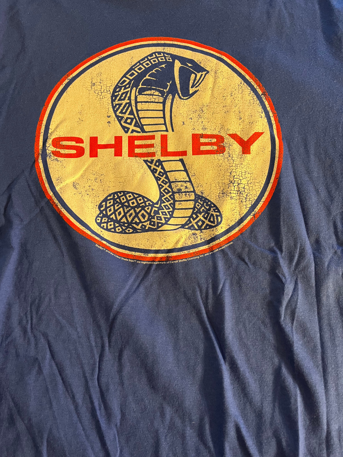 Shelby Mustang Logo t shirt Med American Classics car culture racing ...