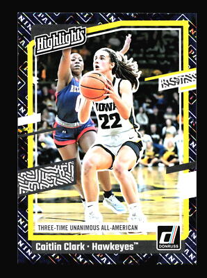 Caitlin Clark #H12 Highlights Panini Parallel 2024 Panini Collection ...