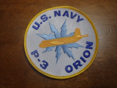 U S NAVY P3 ORION JET FIGHTER TOM CAT AIRCRAFT CARRIER patch BX AAA#10 ...