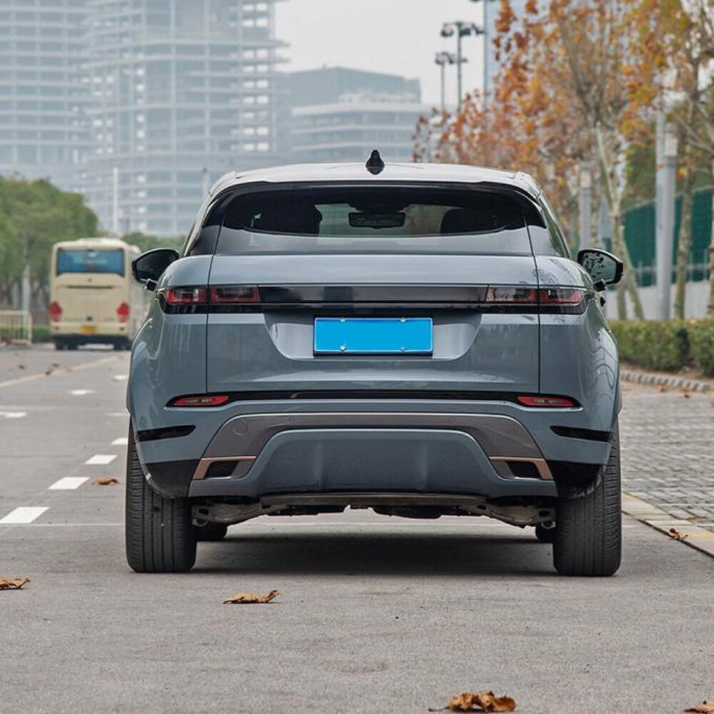 REAL CARBON Rear Roof Spoiler Window Wing For Land Rover Range Evoque ...
