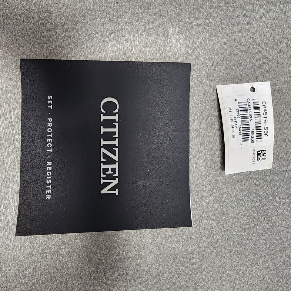 Citizen Eco-Drive Peyton Chronograph Watch Men 42mm Silver Dial Two ...