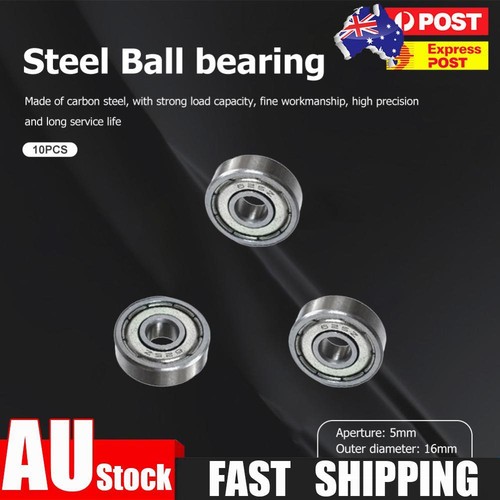 10pcs Ball Bearing Deep Groove 625ZZ Silent Small Bearing for ...