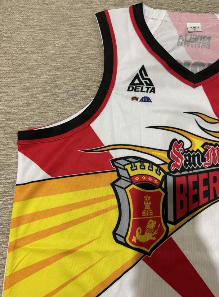 Simon Enciso PBA San Miguel Beermen Basketball Jersey Gilas Pilipinas ...