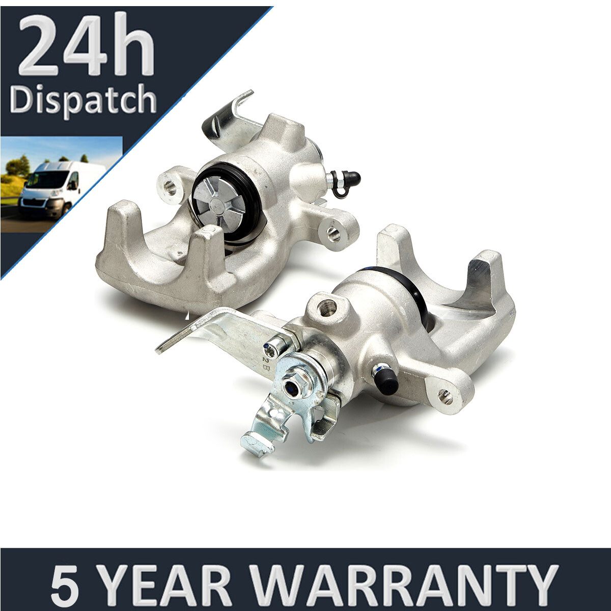 2x Brake Calipers Rear Fits Mini Hatchback (R56) Cooper - 5 YEAR ...