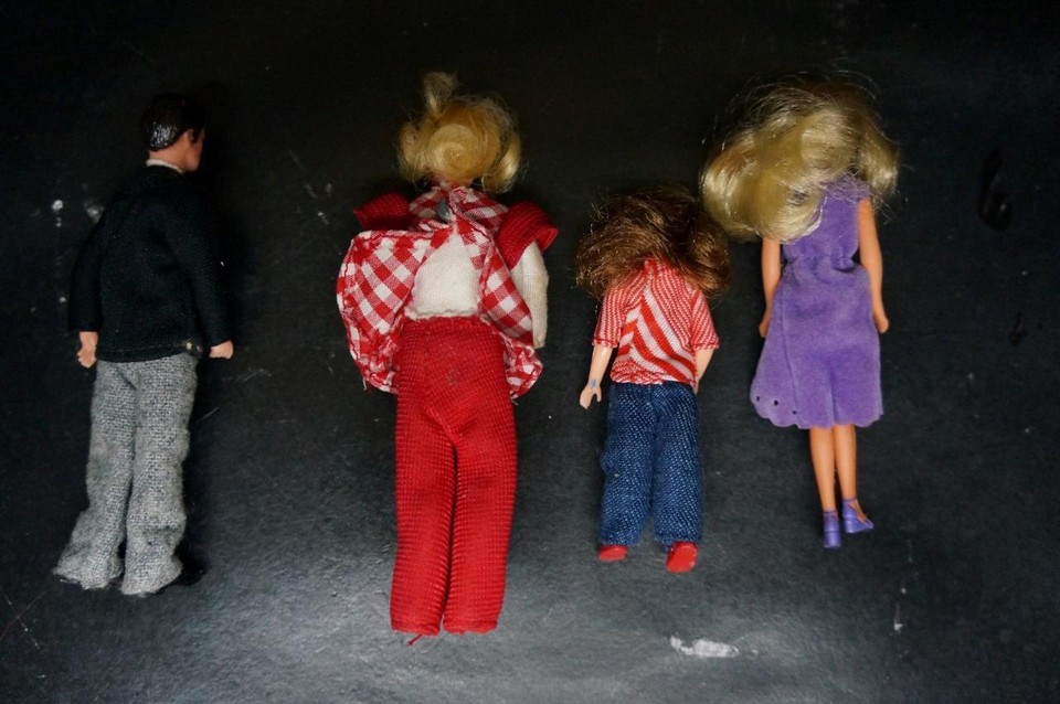 1960S LUNDBY OF SWEDEN SPLIT LEVEL 5 STORY DOLL HOUSE W ACCESSORIES AND ...