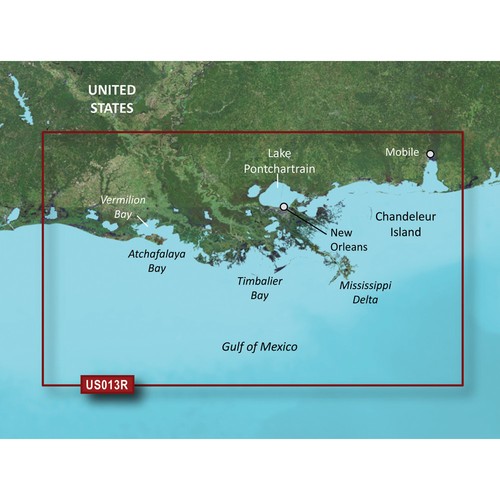 Garmin BlueChart® g2 Vision® HD - VUS013R - Mobile - Lake Charles ...