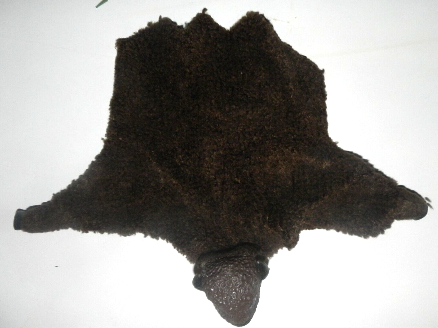 THE LONE RANGER RIDES AGAIN MARX. BUFFALO SKIN WITH HEAD 1,,, TOY NOT ...