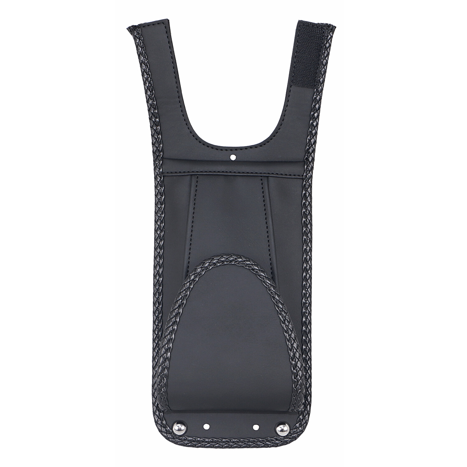 Motorcycle Black Gas Tank Bib with Pouch For Harley Heritage Softail ...