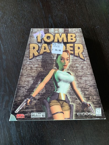Tomb Raider Trapezoid Big Box CD Rom for PC | eBay