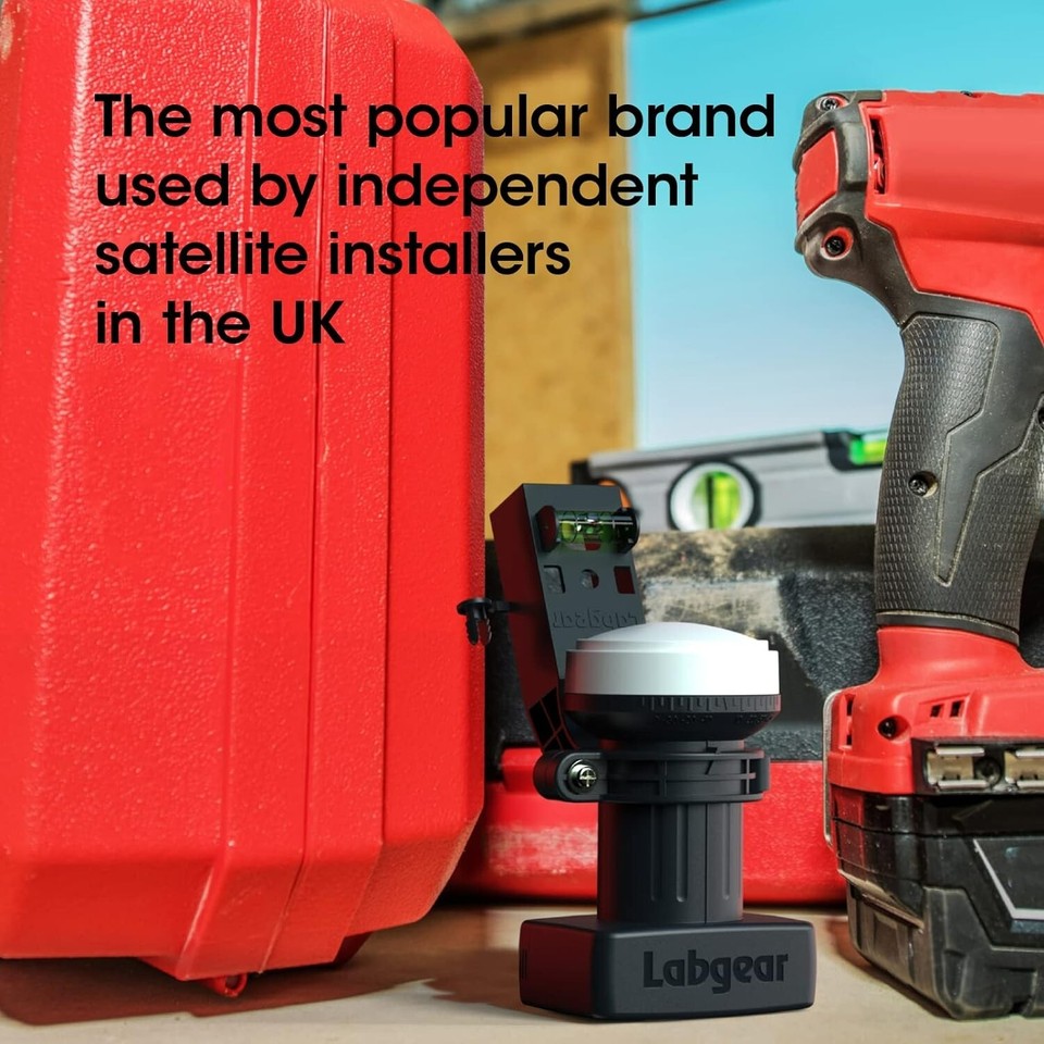 Quad LNB 4 Output Labgear Universal Satellite for SKY HD Freesat with ...