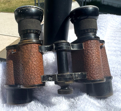 Rare Antique WWI US Navy Marine Binoculars Bausch and Lomb Prism Stereo ...