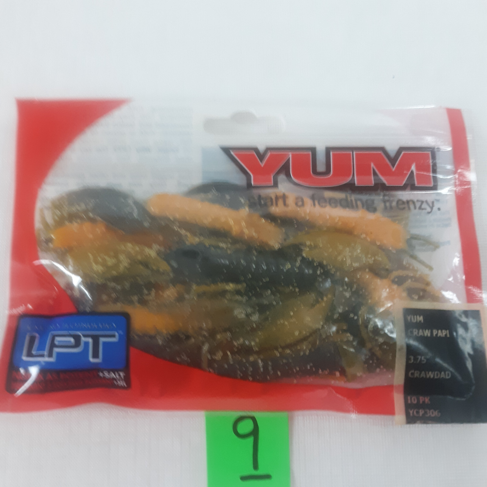 Yum Craw Papi Two Sizes 3.75" / 4.50", 8 Colors Available New | eBay