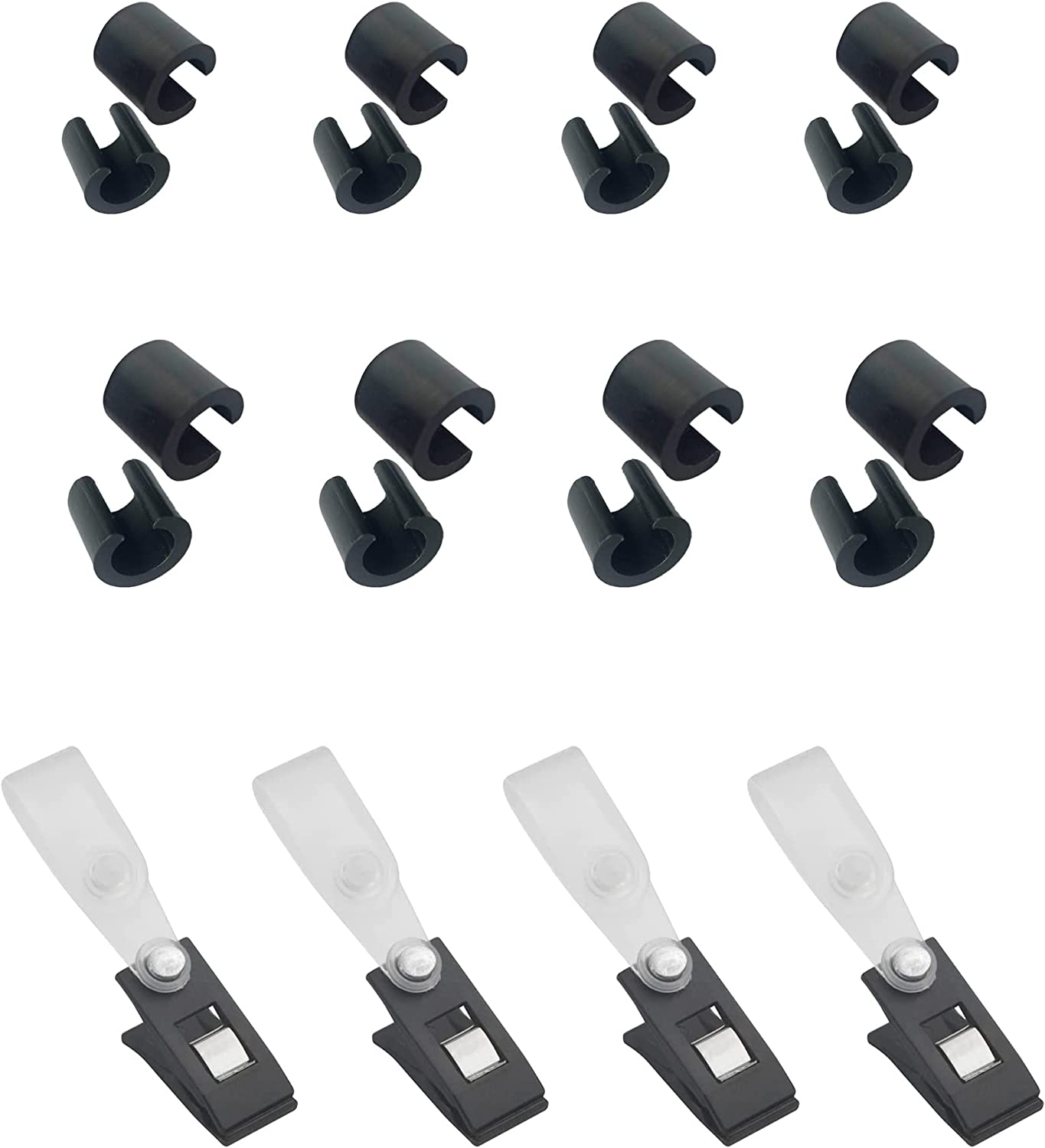 Garden Flag Clips anti Wind and Stoppers(20 Pcs),Accessories of Garden ...