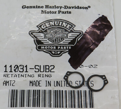 11031-SUB2 Harley-Davidson Retaining Rings (set of 2) for many H-D ...