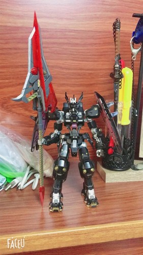 2x Heavy Weaponn Gun Blade Lance Sword for 1/144 Model FAG Megami ...