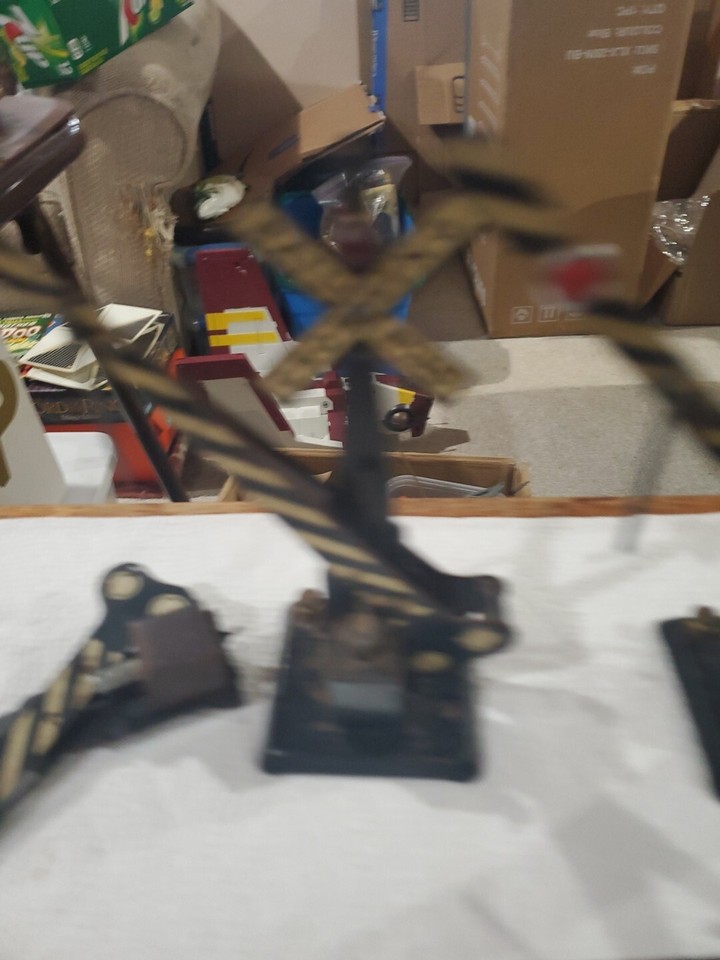 Lot Of Lionel Marx or Lionel Train Railroad RR Crossing Sign Arm ...