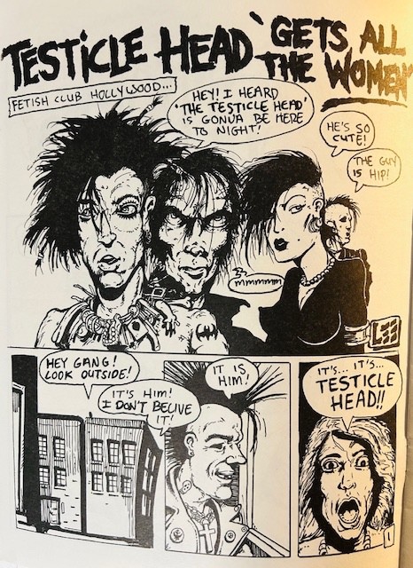 Testicle Head Comics Lot (#s 1 & 2) Lee Ellingson 1984-'85 | eBay