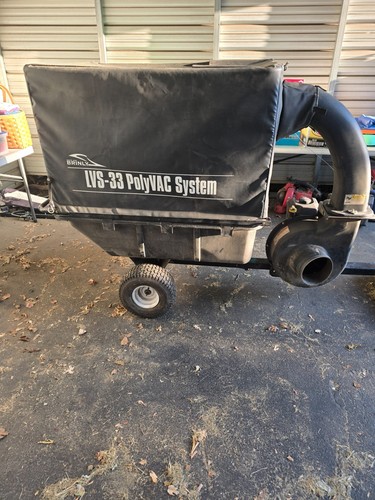 Pull-Behind Vacuum Attachment for Riding Lawn Mower. Brinly Poly-Vac | eBay