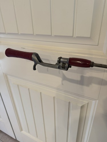 Vintage Rare Orchard Industries Steel Action Rod Maroon Steel Detroit ...